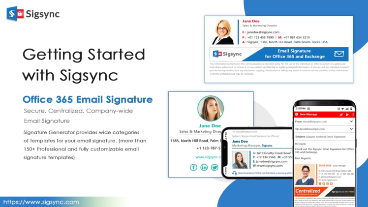 How to add different signatures for Microsoft 365 emails using Sigsync ...