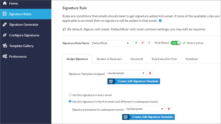 How to add different signatures for Microsoft 365 emails using Sigsync ...