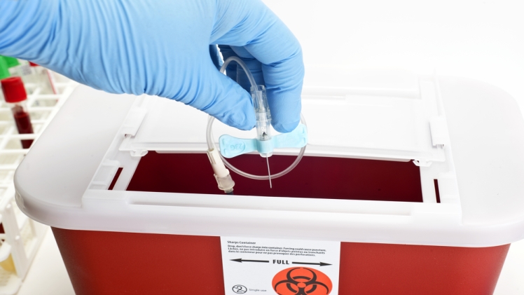 Safe sharps disposal – how? | Densipaper